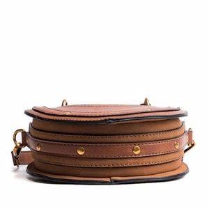 Bags | New Round Faux Leather Should Crossbody Bag | Poshmark